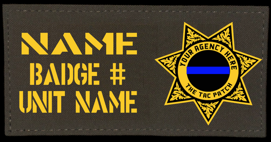 The Tac Patch - Custom Tactical Patches - Police/Military/Fire/Medical